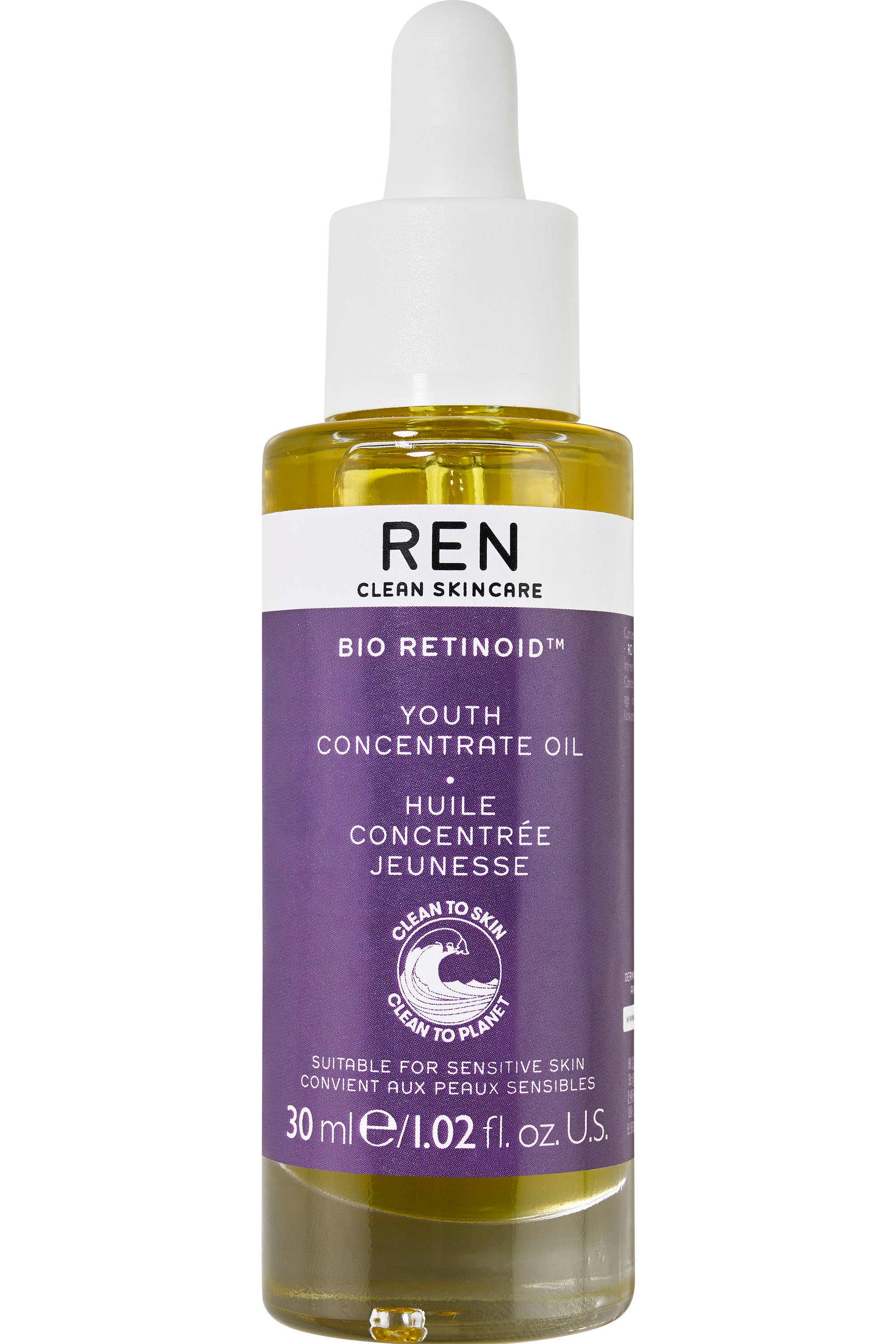 REN - Gelée clean huile nettoyante et démaquillante Perfect Canvas ...