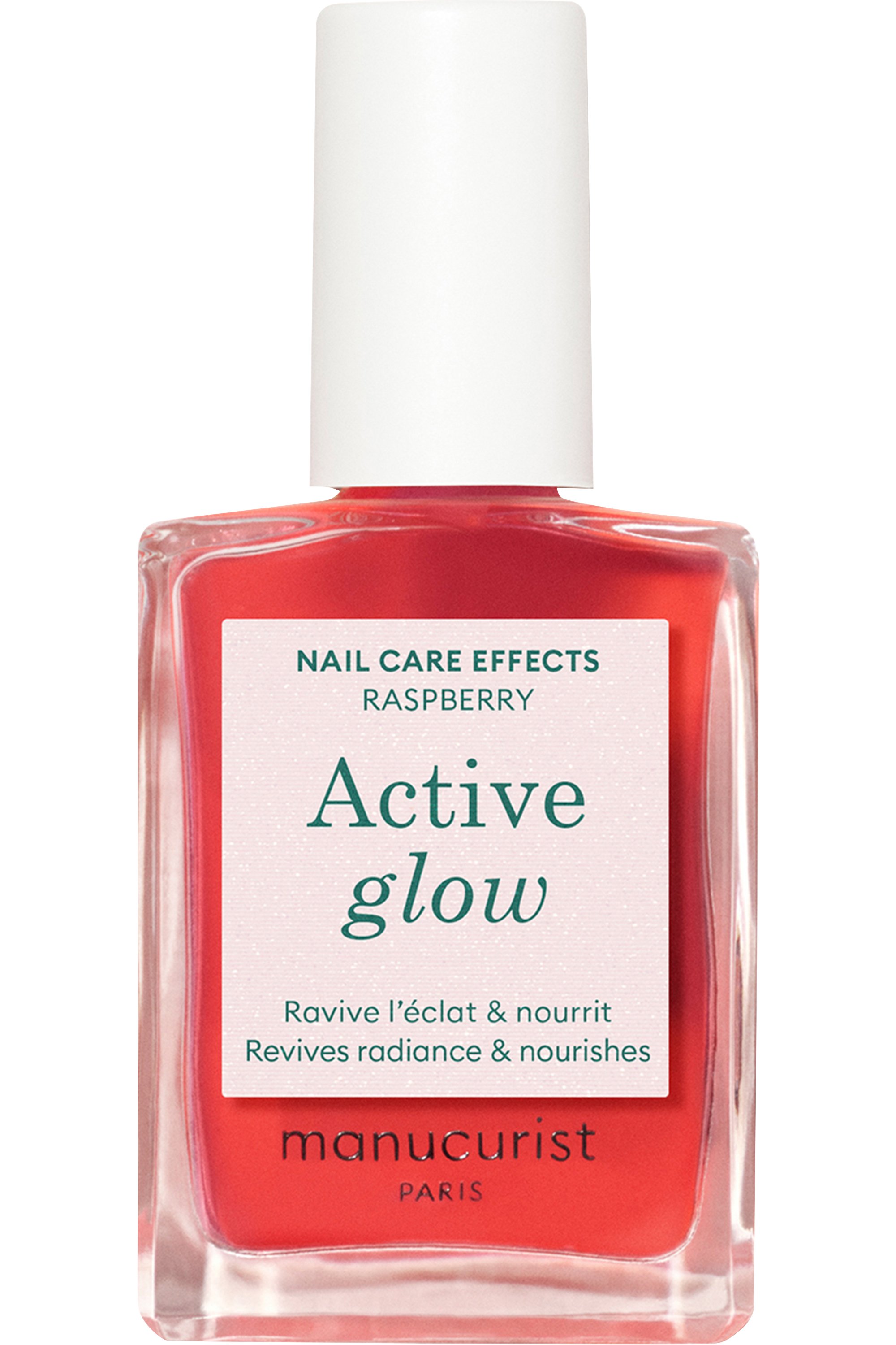 Manucurist - Vernis soin Active Glow raspberry - Blissim