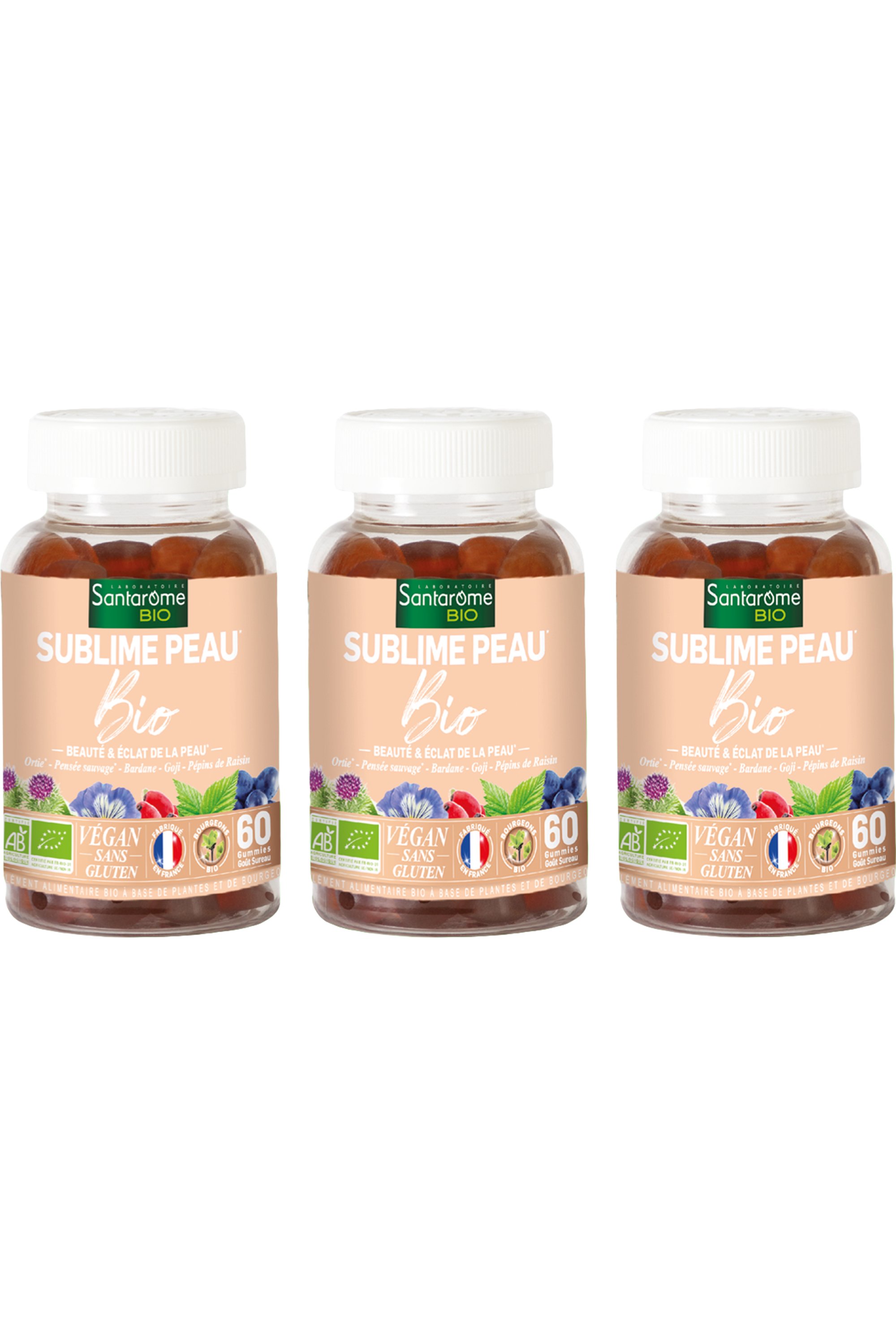 Santarome BIO - Gummies Sublime Peau bio - Blissim