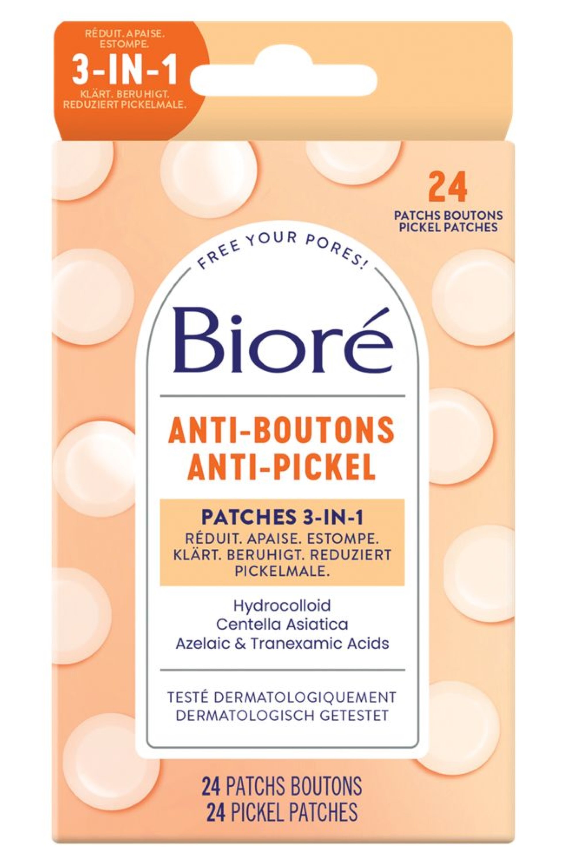 Bioré - Patch anti-boutons 3 en 1 - Blissim