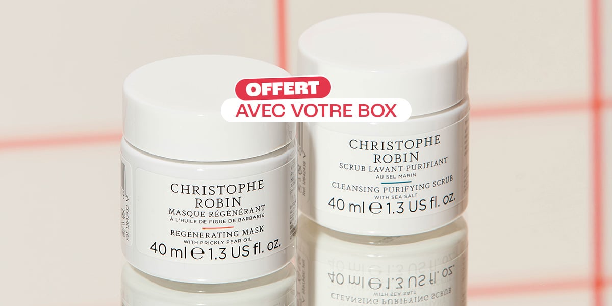 En cadeau avec votre box de l’été – 2 best-sellers Christophe Robin ...