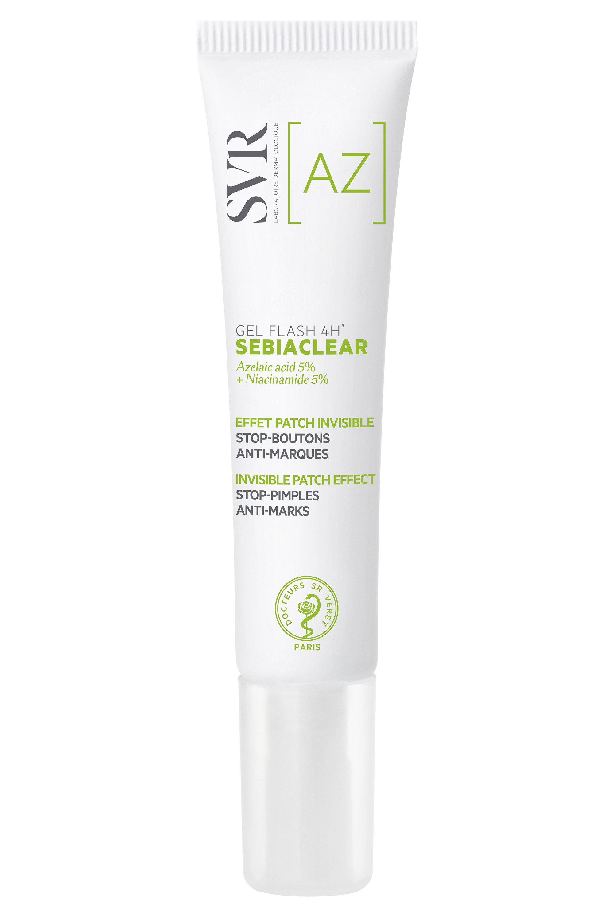 SVR - Gel flash 4h effet patch invisible stop-boutons Sebiaclear - Blissim